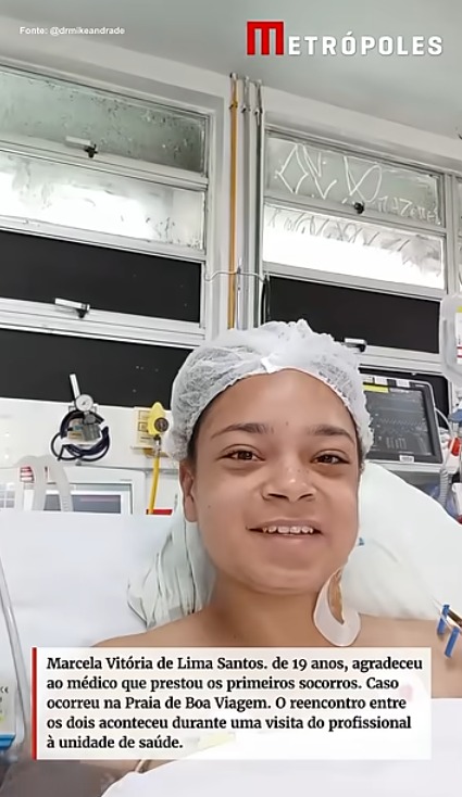 Jovem que perdeu a perna após ataque de tubarão em Boa Viagem fala pela ...