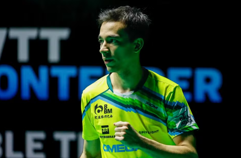 Hugo Calderano é campeão do WTT Rio de Janeiro