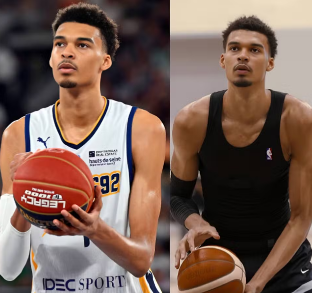 Mais forte: veja transformação de Wembanyama em um ano de NBA