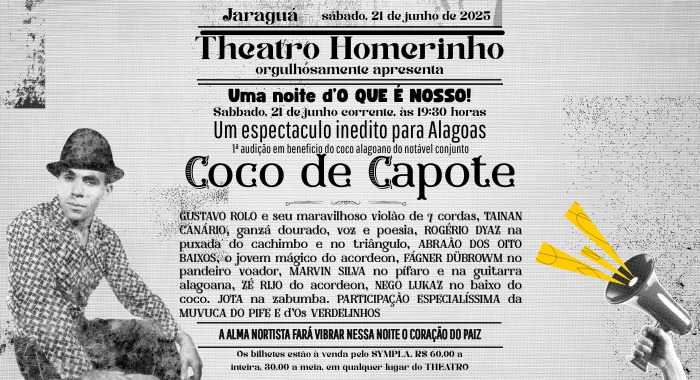 “Coco de Capote - Noite dos Cocos e Emboladas” celebra a tradição do ...