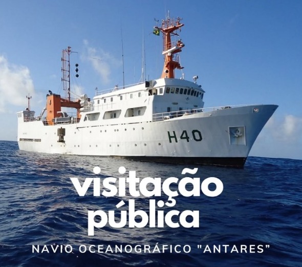 Navio Antares estará aberto à visitação no Porto de Maceió; veja quando!