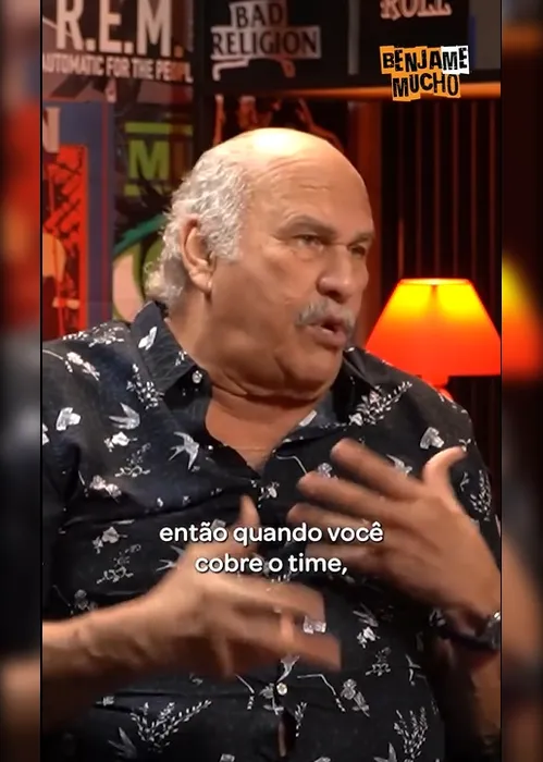 Márcio Canuto revela seu time de coração em papo com Benjamin Back