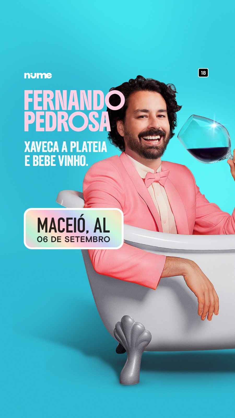 Fernando Pedrosa estreia espetáculo solo de stand-up com humor ...