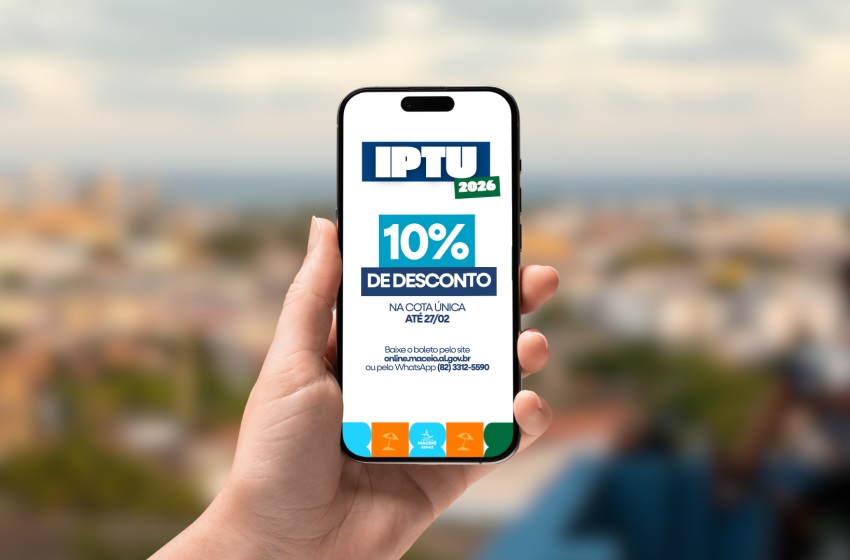 Cota única do IPTU 2026 com 10% de desconto já está disponível