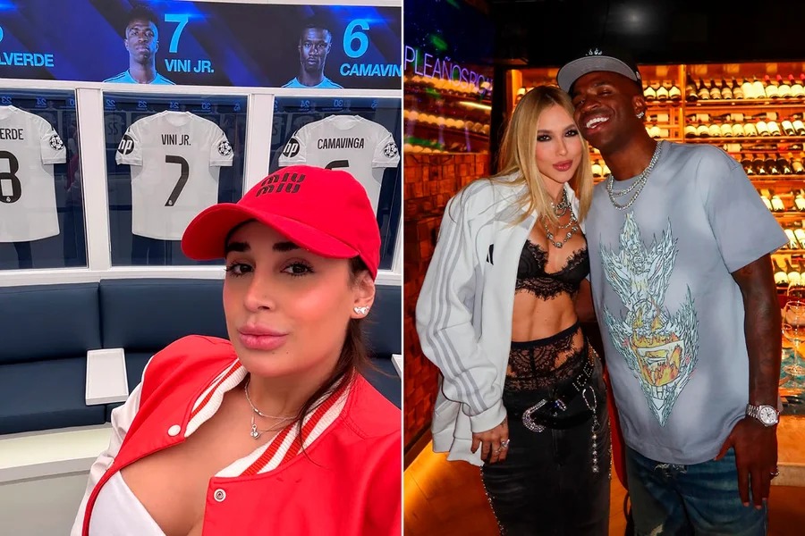 Suposta pivô de término com Virginia já fez fotos com itens de Vini Jr